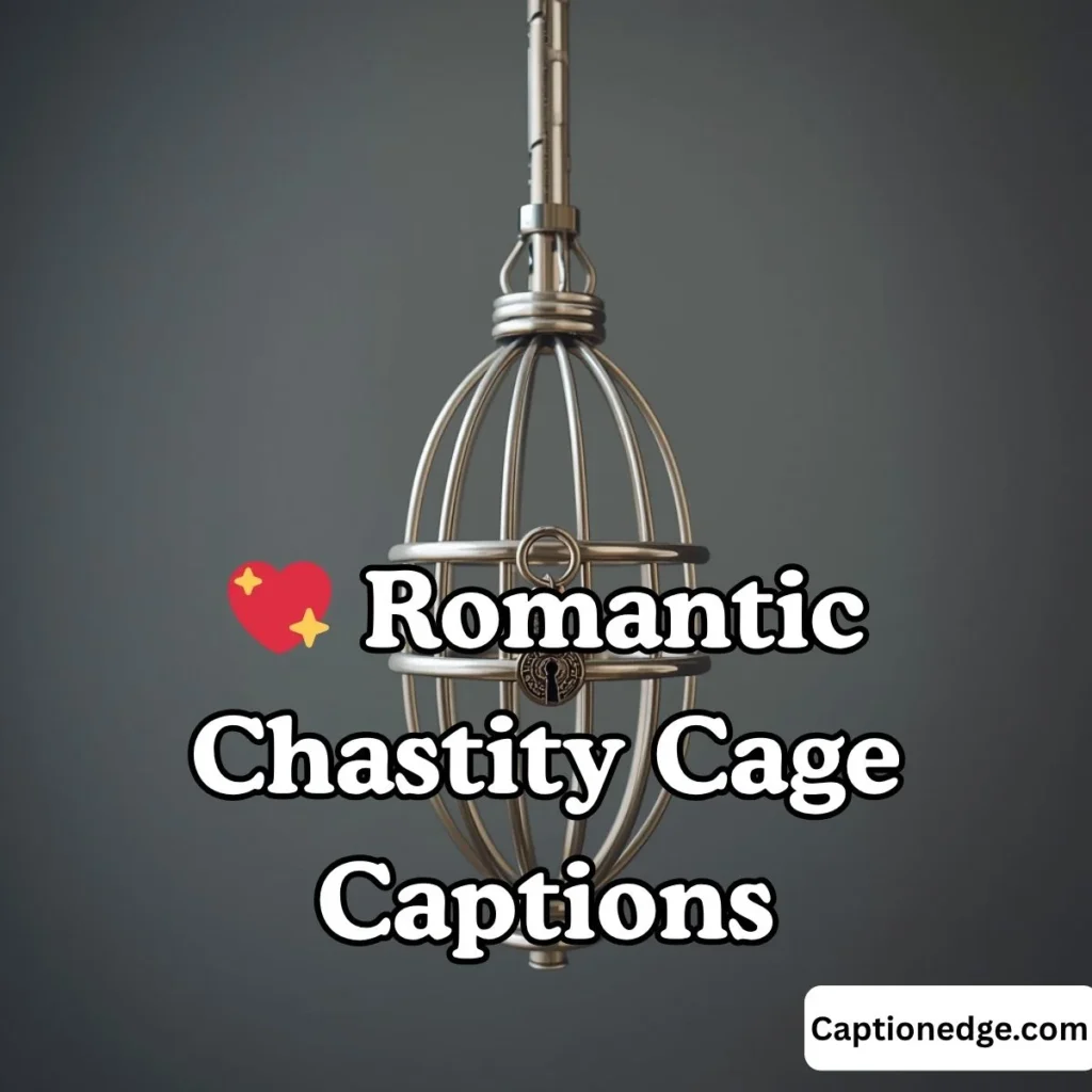 500+ Chastity Cage Captions: Creative Ideas for Social Media