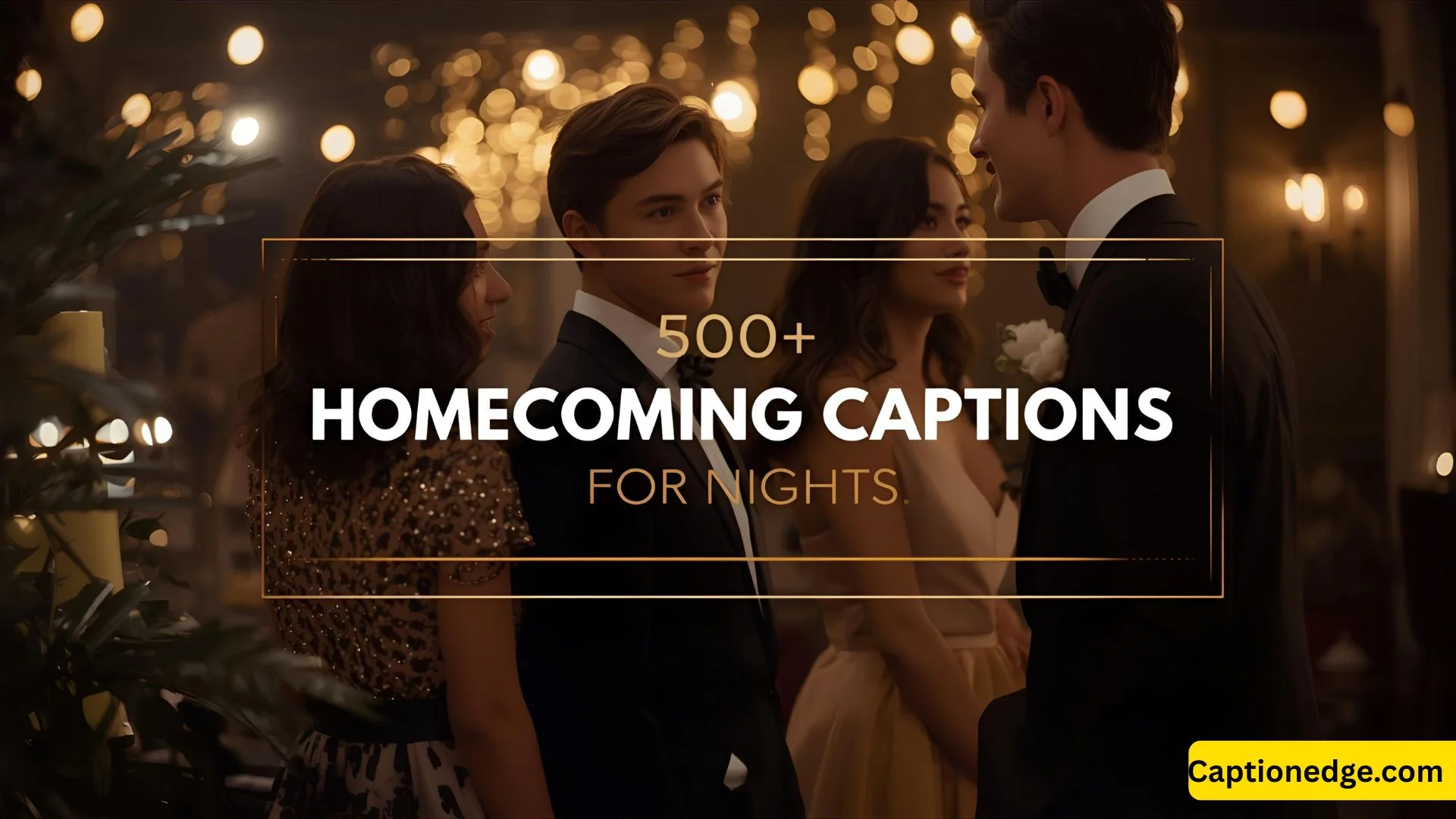 500+ Homecoming Captions: Instagram Captions for Nights