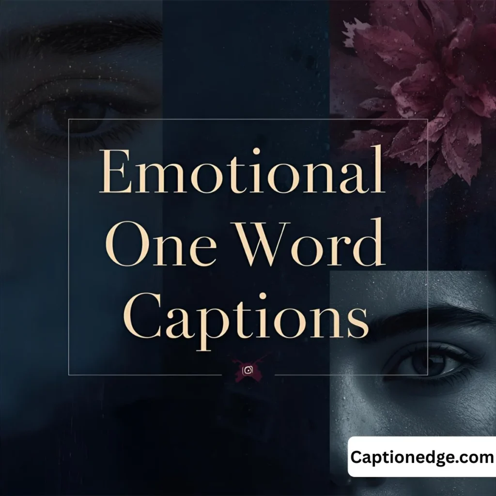 500+ One Word Captions: Powerful Ideas for Social Media