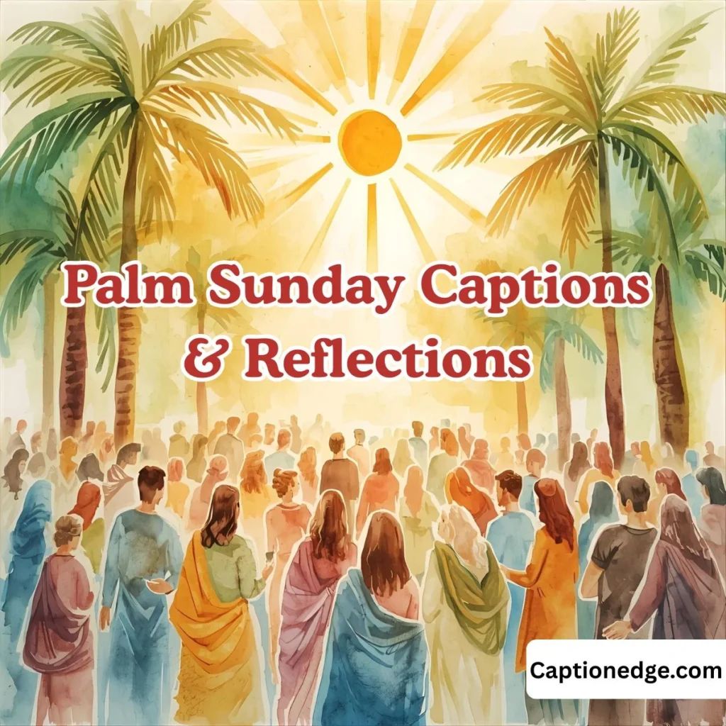 Holy Week For Meaningful Captions & Reflections for Social Media