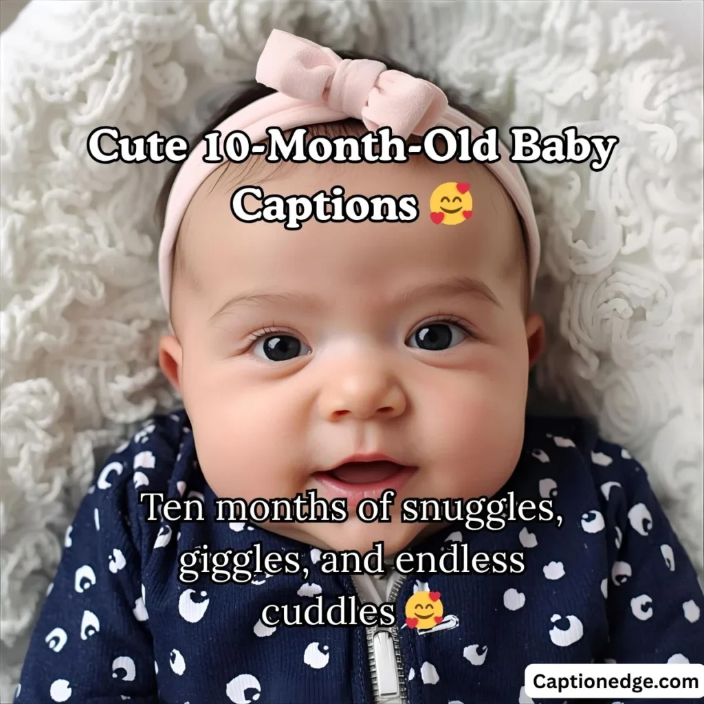 10 Months Old Baby Captions: 200+ Instagram-Worthy Quotes
