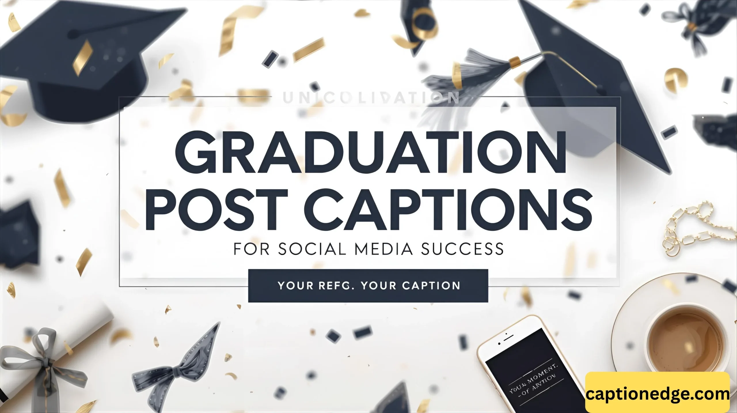 Graduation Post Captions For Social Media Success
