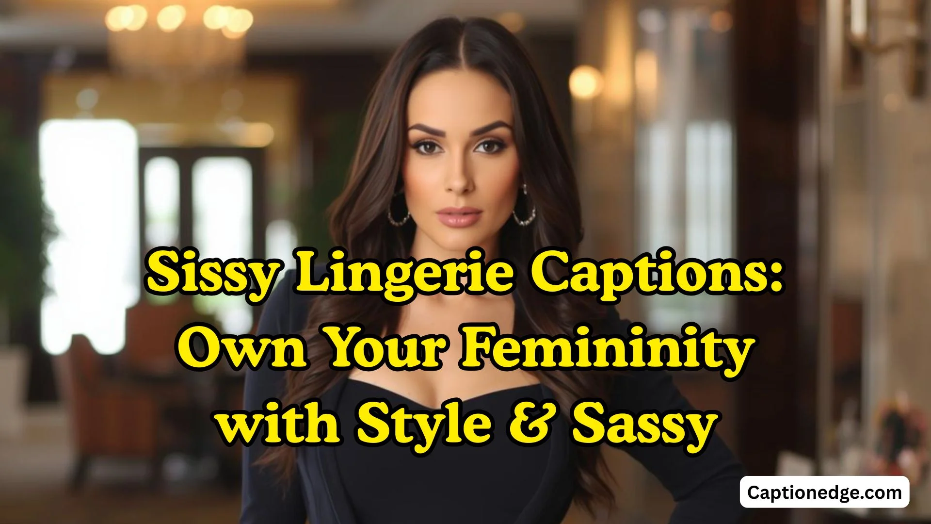 Sissy Lingerie Captions: Own Your Femininity with Style & Sassy