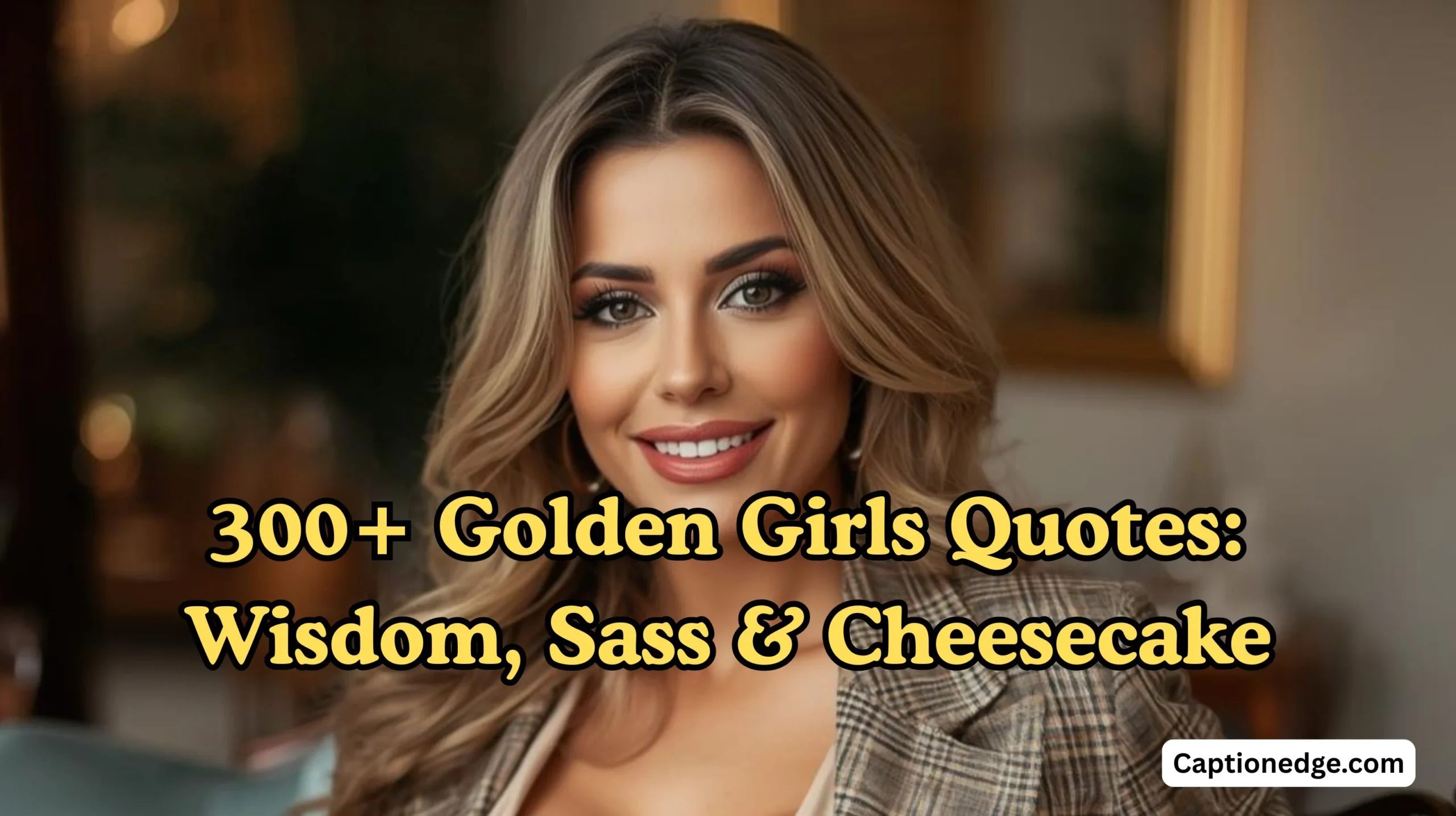 300+ Golden Girls Quotes: Wisdom, Sass & Cheesecake